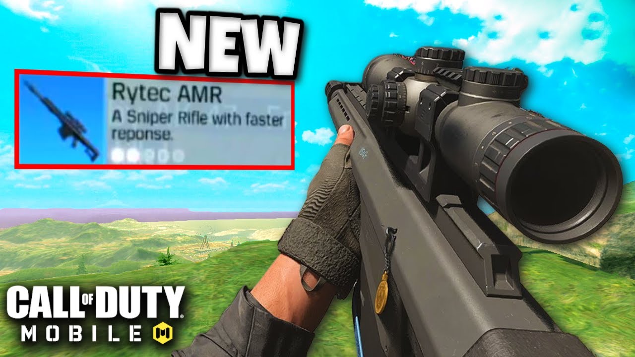 *NEW* SNIPER "RYTEC AMR" in BATTLE ROYALE! | COD MOBILE | SOLO VS ...