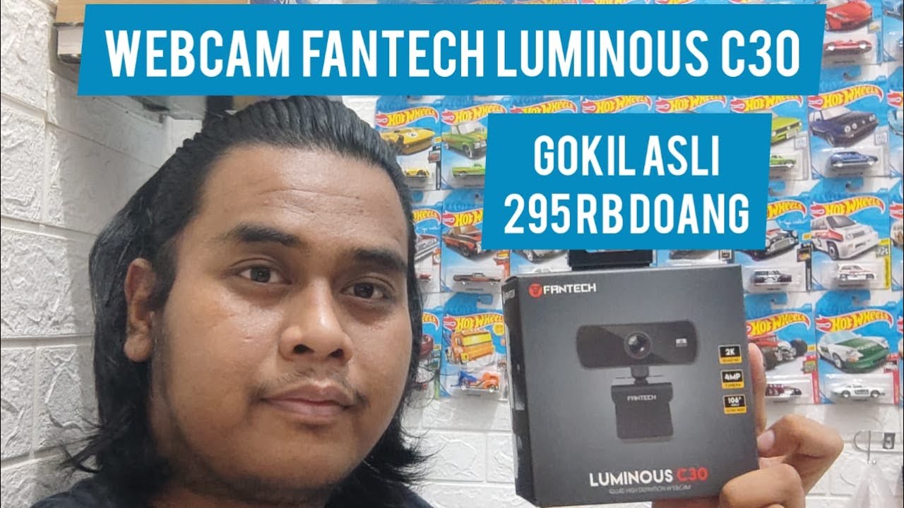 Fantech Luminous C30 Webcam - Unboxing & Review - YouTube