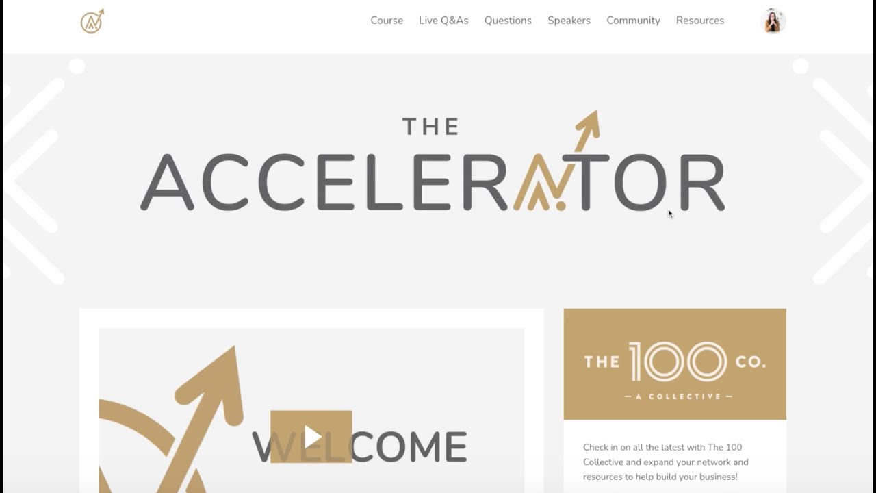 The Accelerator Empowering Women Business Owners - YouTube