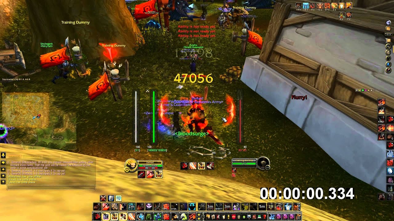 Fury Warrior ONE-SHOT MACRO (WoW PvP 4.3.4) (50k DPS) - YouTube