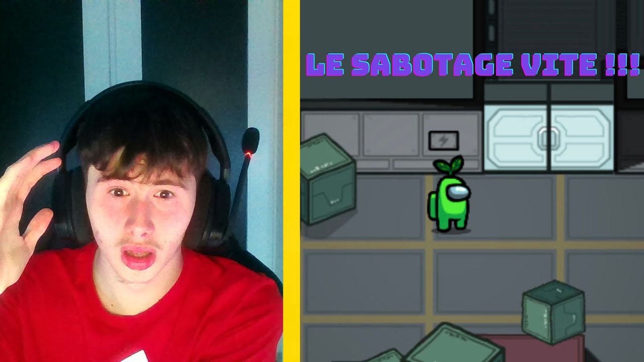 JE SUIS MORT AVEC LE SABOTAGE D'O2 ! (Among Us) - YouTube