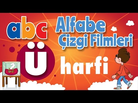 Ü Harfi -  Ümit Müze Geziyor | A'dan Z'ye Harfleri Öğreniyorum (Çizgi Film)