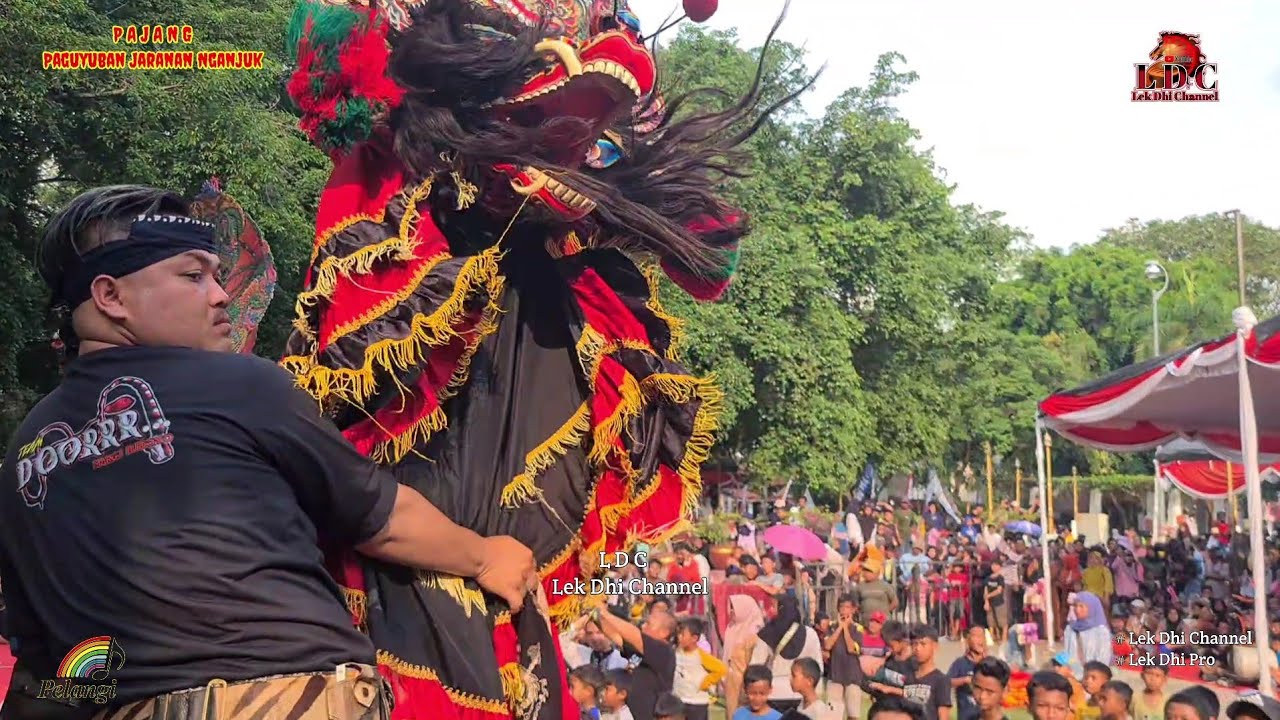 Live jaranan Paguyuban Jaranan Nganjuk PAJANG di Alun Alung Nganjuk ...