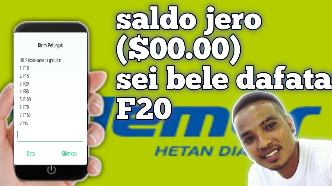 Maneira atu hetan pulsa gratuita husi telemor - YouTube