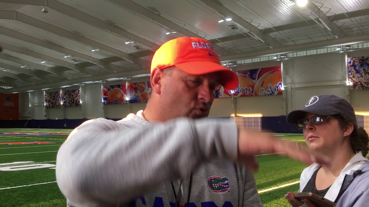 Florida co-offensive coordinator Billy Gonzales on the start of spring ...