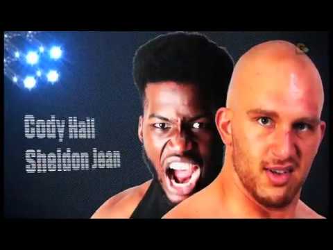 NOAH - Cody Hall & Sheldon Jean vs Akitoshi Saito & Masao Inoue - YouTube
