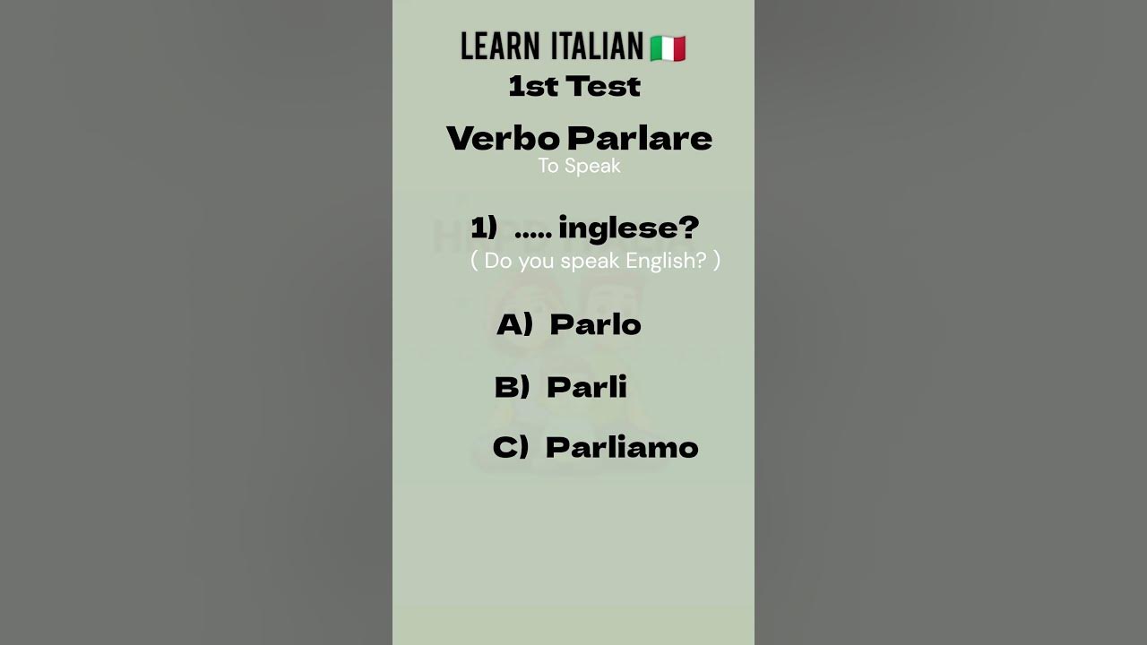 Easy way to learn Italian Language | Italian lesson For beginners | How ...