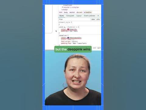Debug CSS cascade order with DevTools #DevToolsTips - YouTube