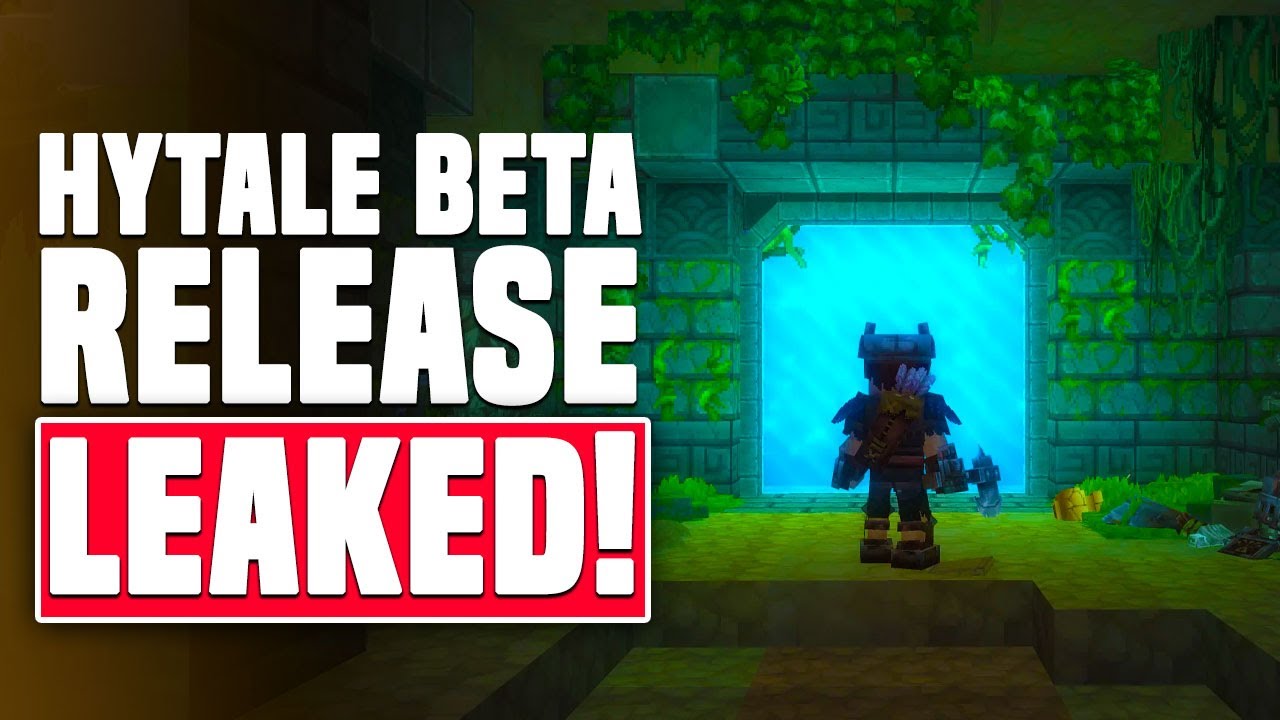 Hytale beta release leaked! Good news! - YouTube
