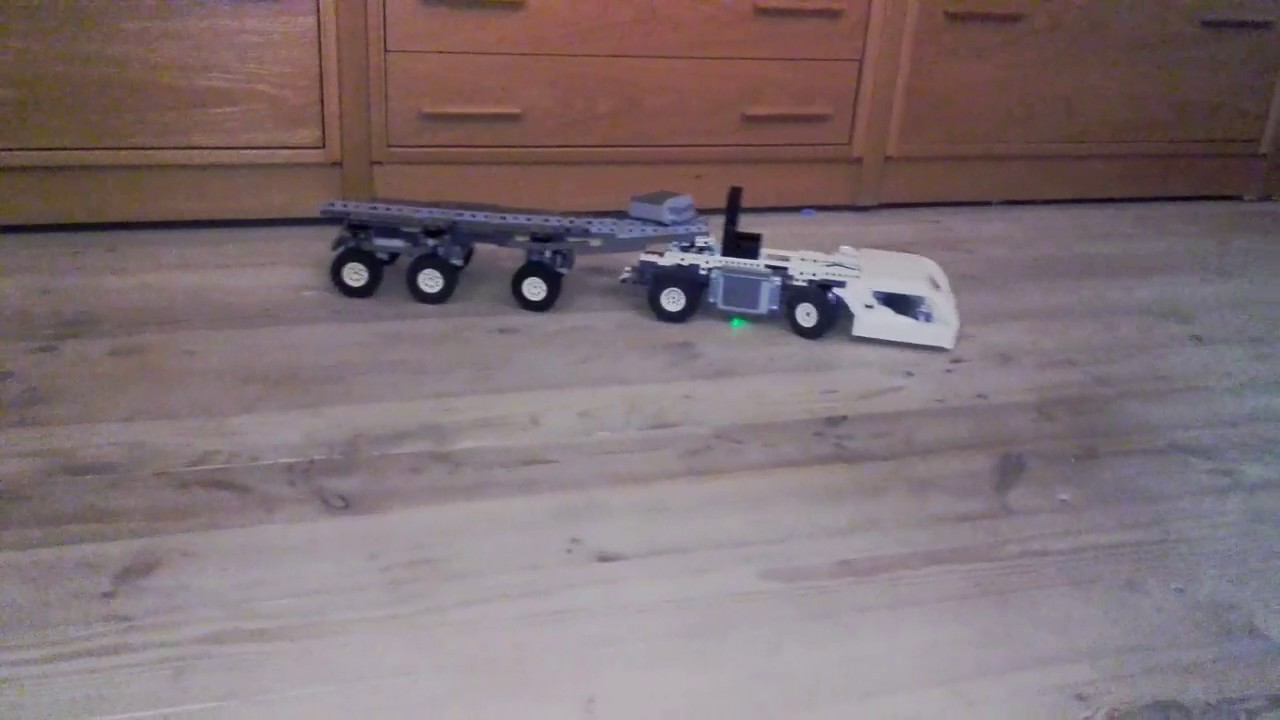 Lego Technic Steinwinter Supercargo 2040 Testfahrt 3 - YouTube