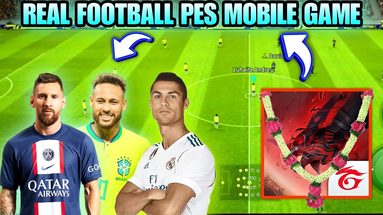 REAL FOOTBALL PES MOBILE GAME ! HOW TO DOWNLOAD PES FOOTBALL GAME ...