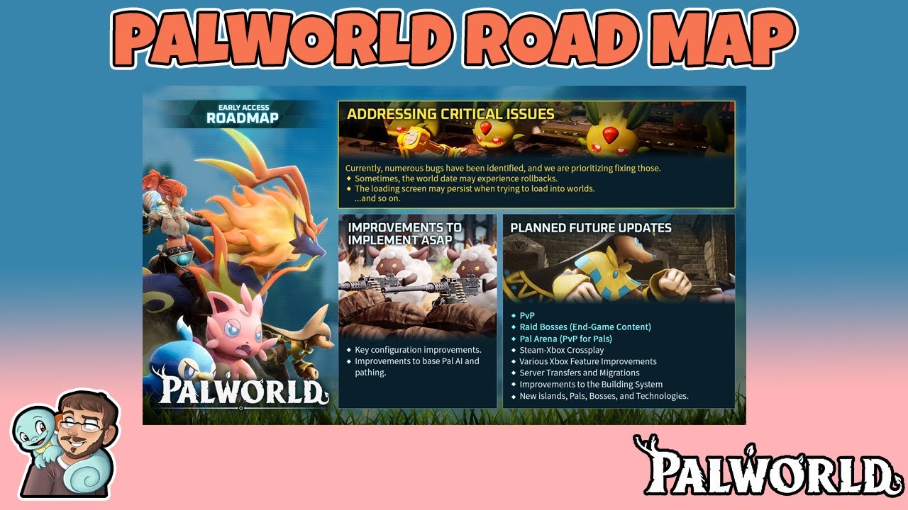 Palworld Early Access Road Map | My Thoughts and Experience - YouTube
