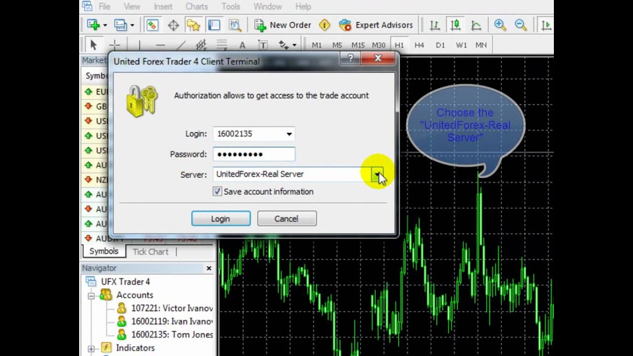 MT4. How to Log in Trading Account - YouTube