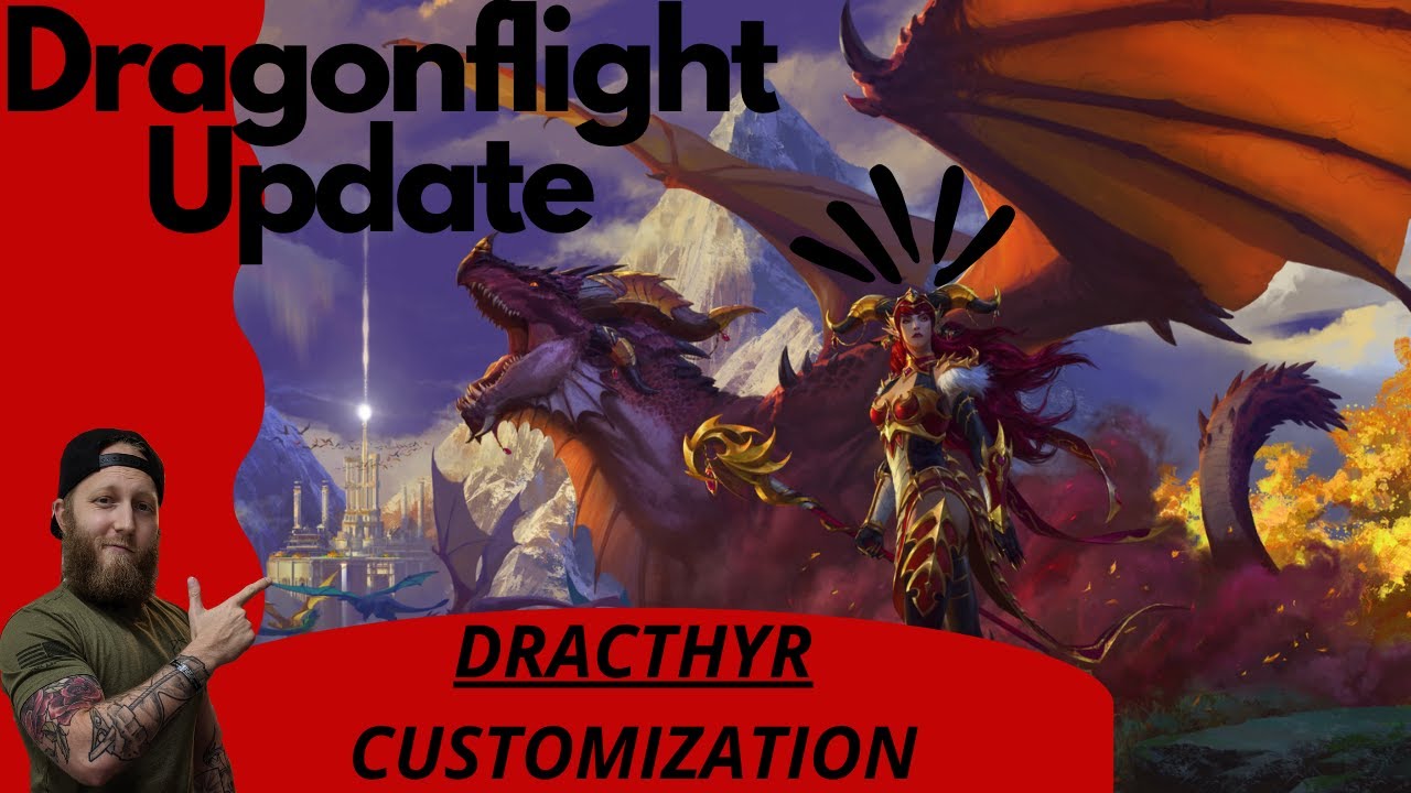 Dracthyr Customization finally here! Dragonflight Update - Alpha soon ...