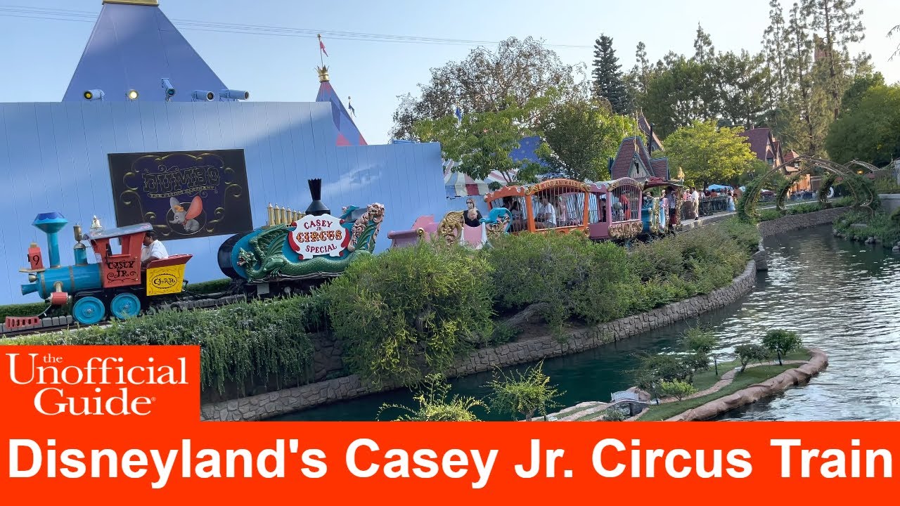 Disneyland’s Casey Jr. Circus Train REVERSE POV 4K HDR - YouTube