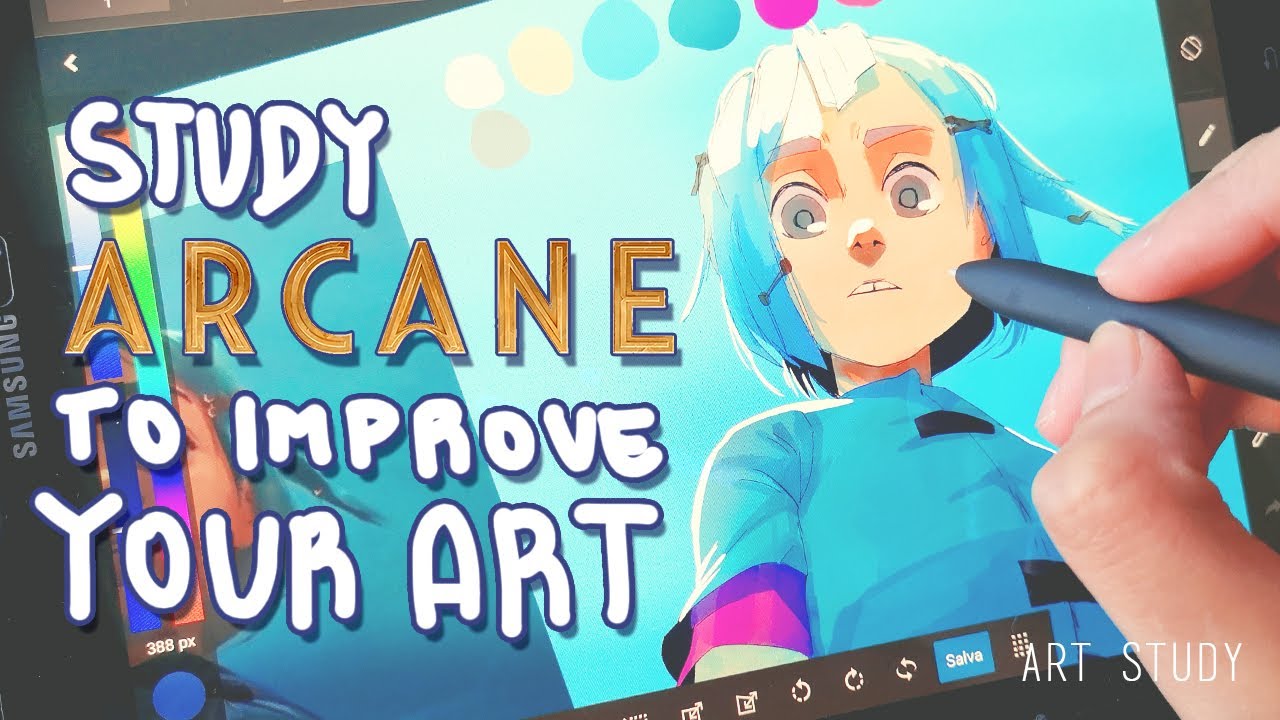Improve Your Art With Arcane | Art Study - YouTube