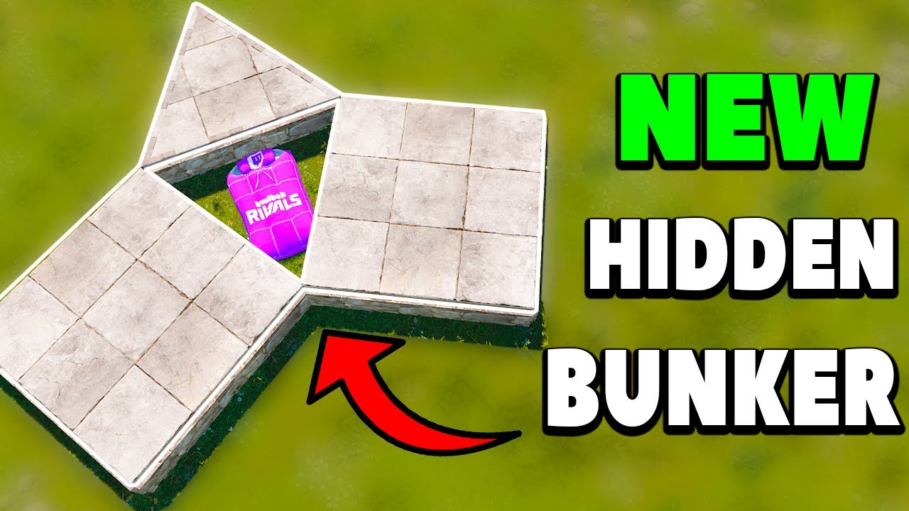 New ''Hidden Bunker'' Rust Base Design 2022 - YouTube