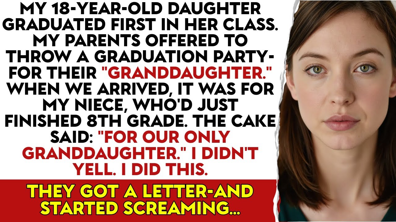 My Daughter Graduated Top Of Her Class. My Parents Threw A Party—For My ...