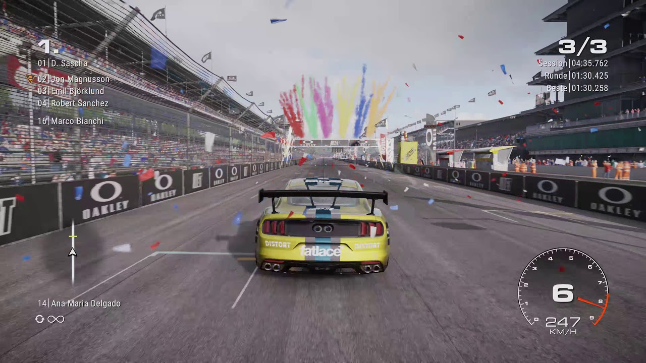 GRID - FORD MUSTANG GT4 - GT GROUP 2 - YouTube