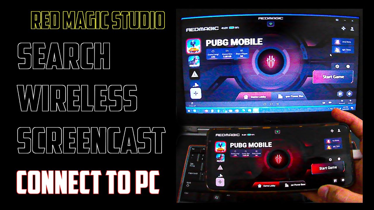 DOWNLOAD RED MAGIC STUDIO | WIRELESS SCREENCAST | SCREENCAST SETTINGS ...