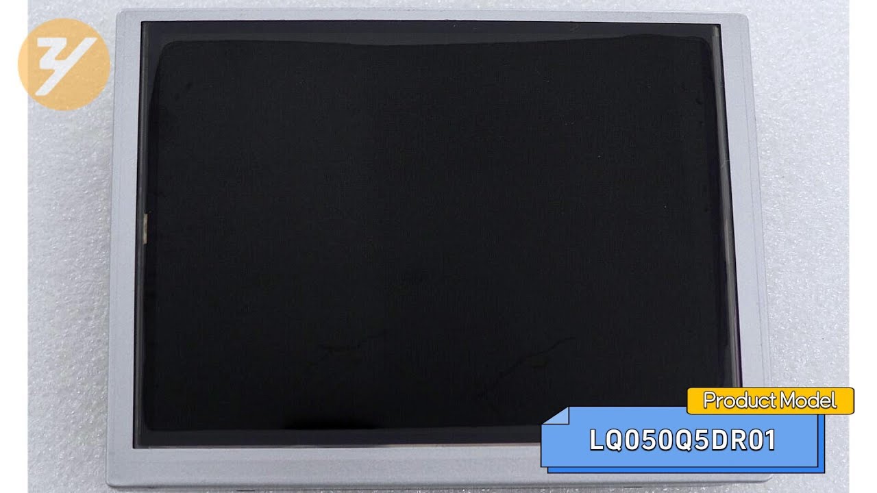 SHARP LQ050Q5DR01 tft lcd module - YouTube