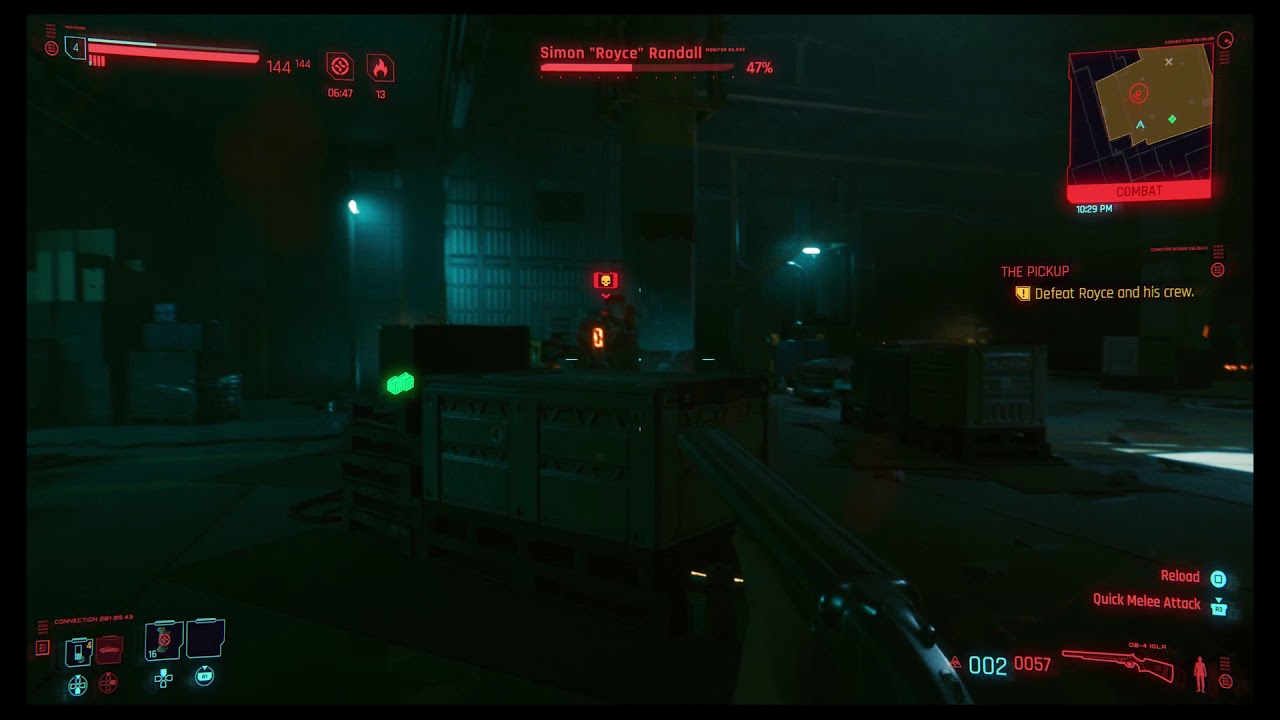 Simon Royce Randall Boss Fight Cyberpunk 2077 Youtube