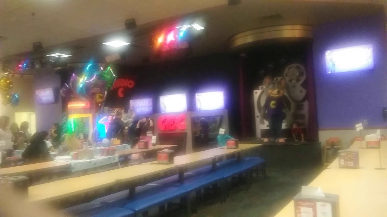 Gulfgate Houston tx birthday star spectucaluar chuck e cheeses - YouTube