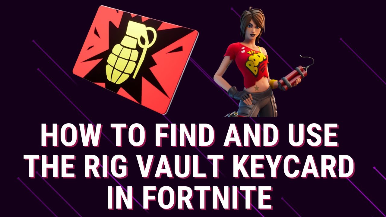 How to Find and Use the Rig Vault Keycard in Fortnite Chapter 2 Remix ...