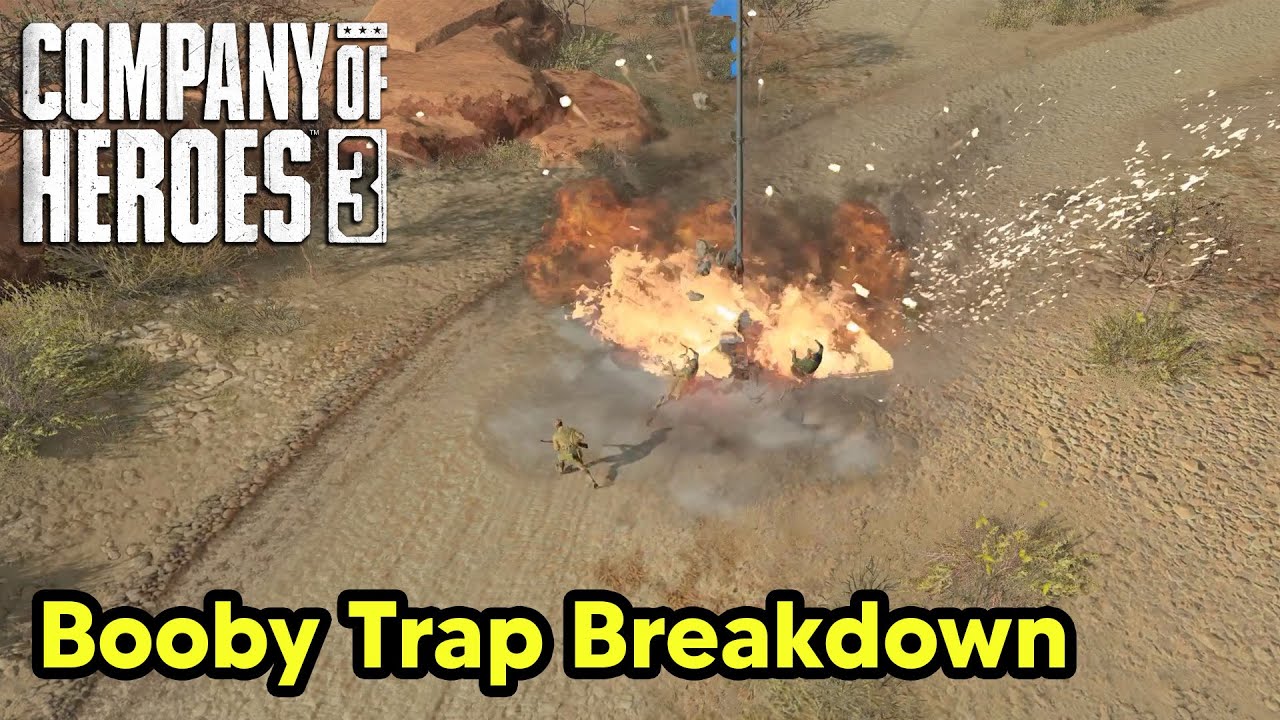 COH3 1.1.2 Patch - Booby trap deep dive - YouTube