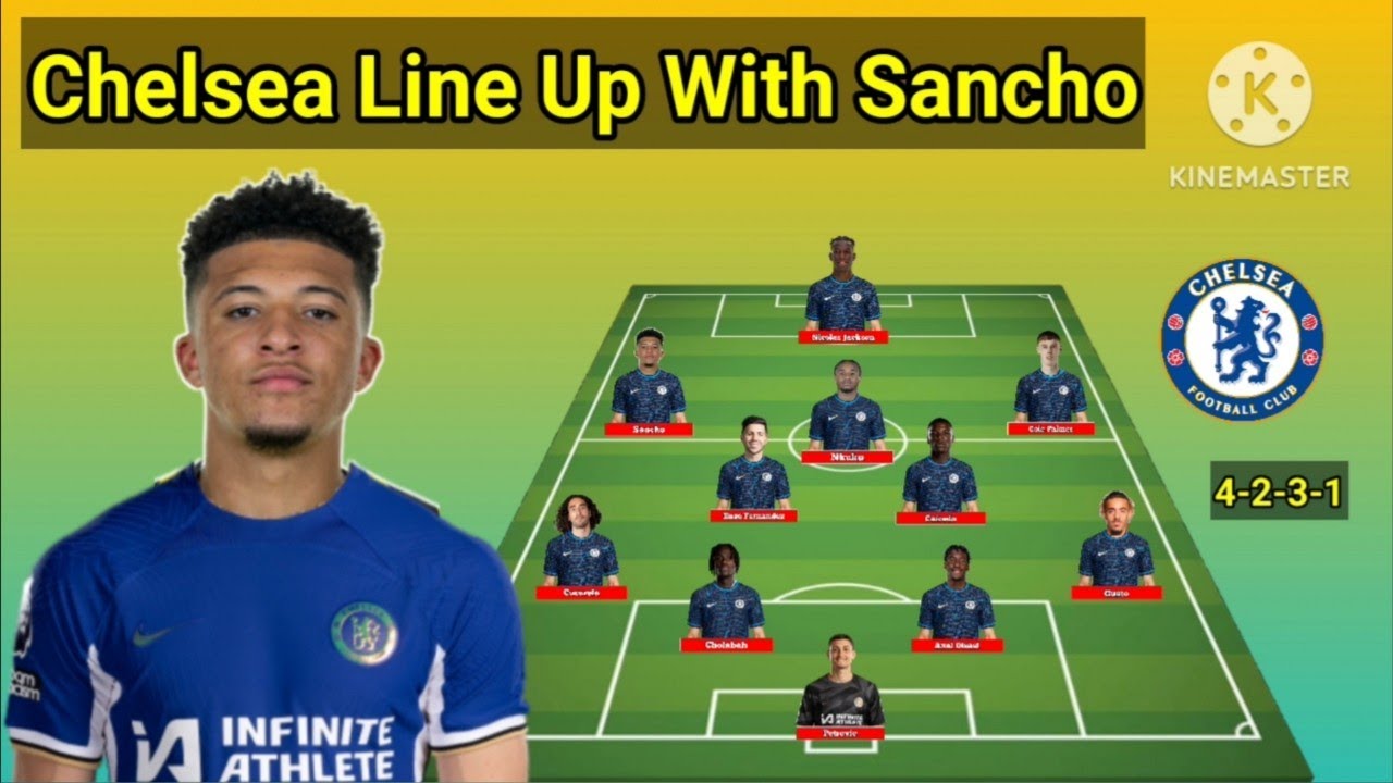 Chelsea Potential Line Up With Sancho Season 2024/2025 ~ Transfer ...