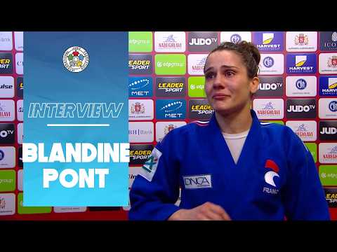 Blandine PONT (FRA) - Winner in the -52 kg