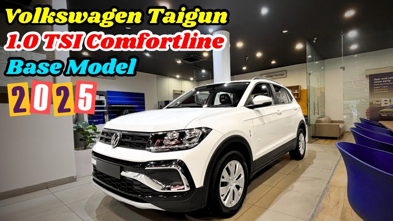 Volkswagen Taigun 1.0 Comfortline 2025 || Volkswagen Taigun Base Model ...