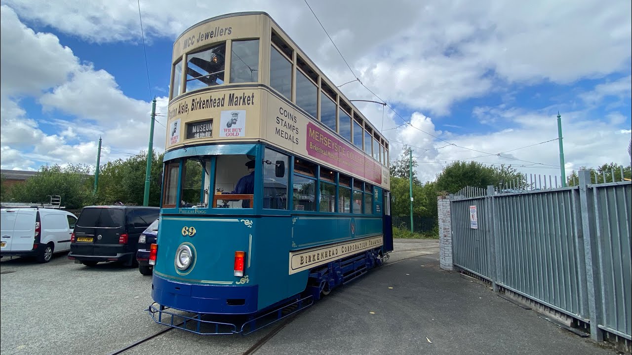 A Journey On The Wirral Heritage Tram Route - YouTube