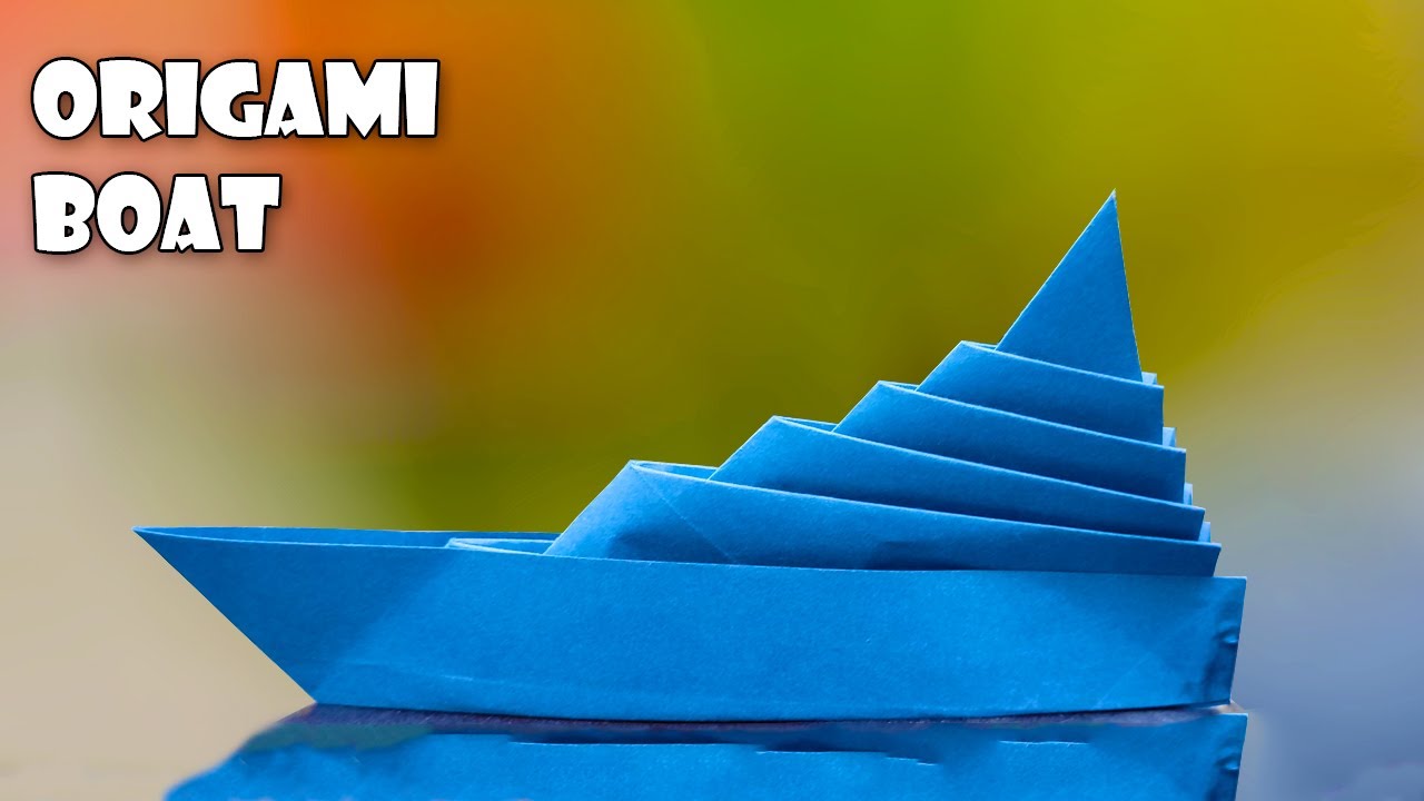 Origami boat easy step by step | Origami boat easy for beginners ...