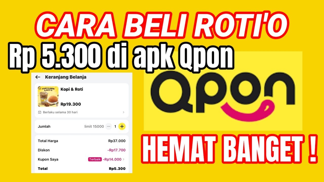 CARA PAKAI APLIKASI QPON, APLIKASI PENGHASIL UANG - YouTube