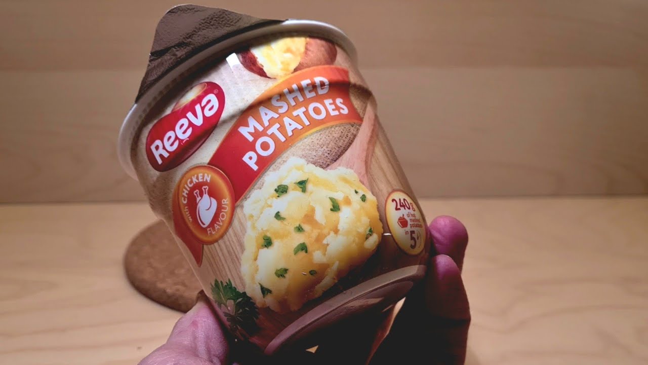 Reeva Chicken Flavoured Mashed Potatoes - Random Reviews - YouTube