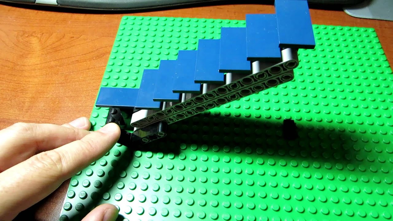 Lego folding ladder - YouTube