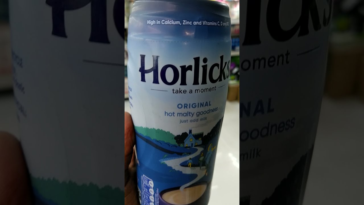 Horlicks Original Malted Milk Drink - 500gm - YouTube
