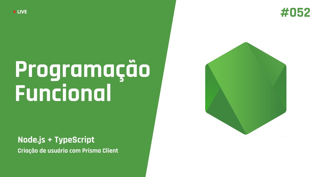 052: API Node.js + TypeScript: Criação de usuário com Prisma - YouTube