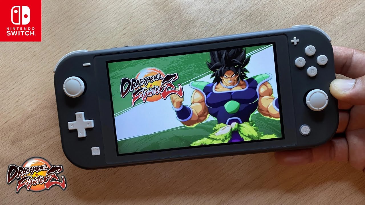 DRAGON BALL fighterZ - Broly (DBS) Nintendo Switch Lite Gameplay - YouTube