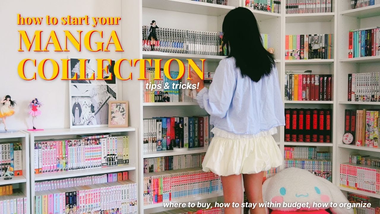 a guide to starting your manga collection 2025 // where to buy, how to ...