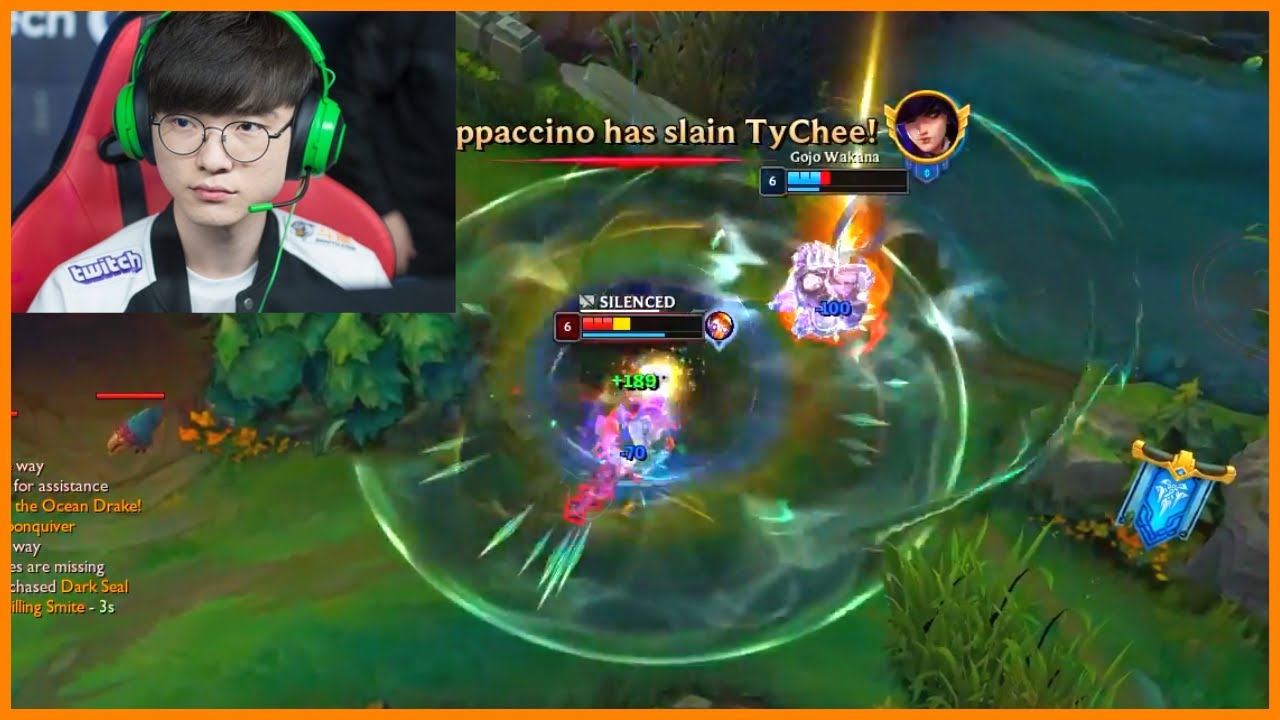 Faker solo'd by Blitz - Streamers And highlights #55 - YouTube