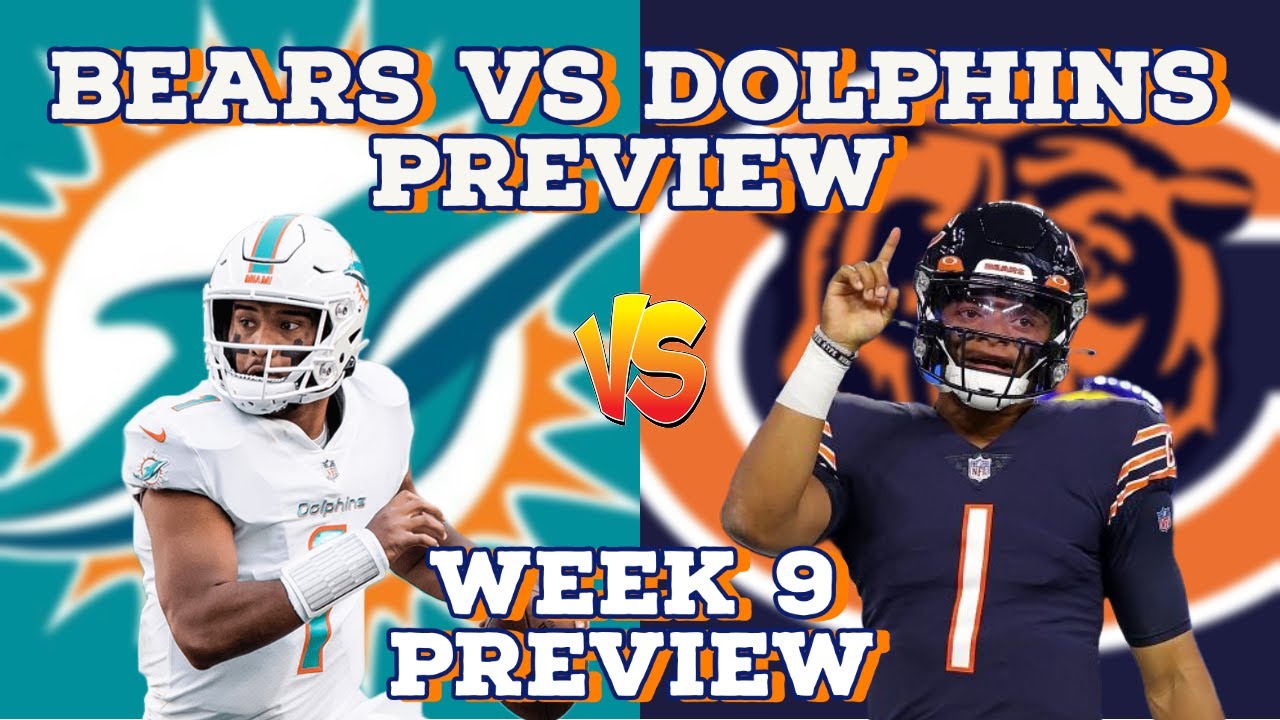 Bears Have A Chance??? || Bears vs Dolphins Week 9 Preview - YouTube