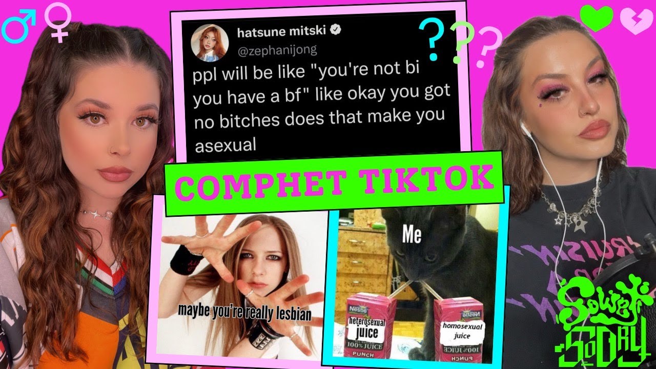comphet tiktok discourse: the bisexual girls are confused (good luck ...