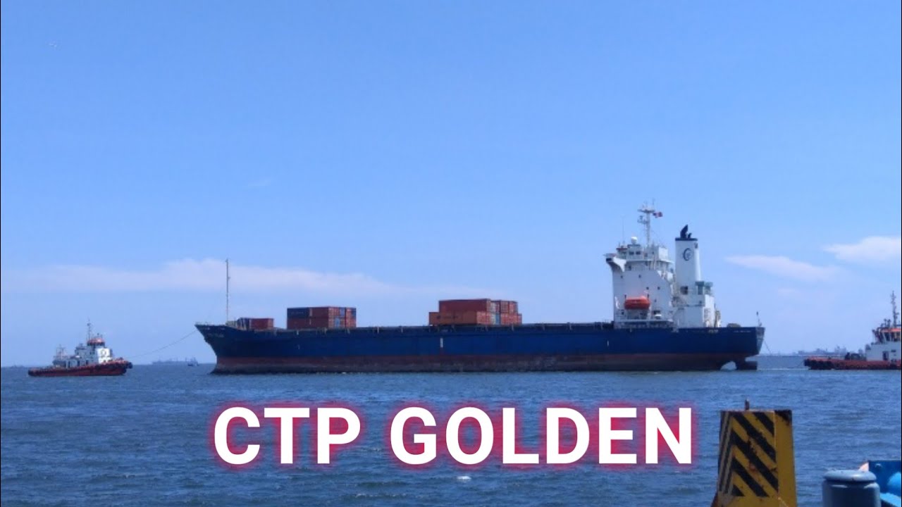 Kapal Petikemas CTP GOLDEN - Port to Port - YouTube