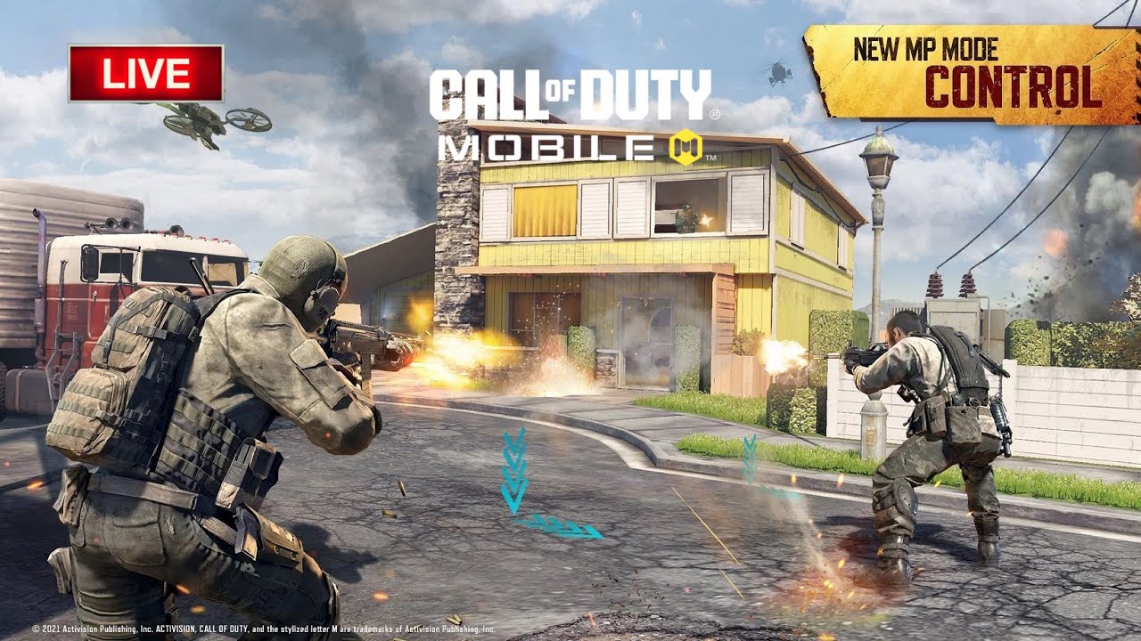COD Mobile: Playing Control Mode on LIVE! | Milton37LiveCODM - YouTube