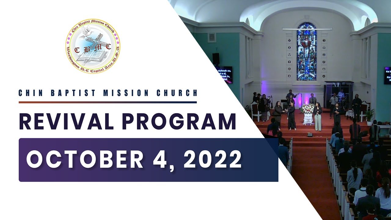 Revival Program || Evan. Mang Cung Nung || October 4, 2022 - YouTube