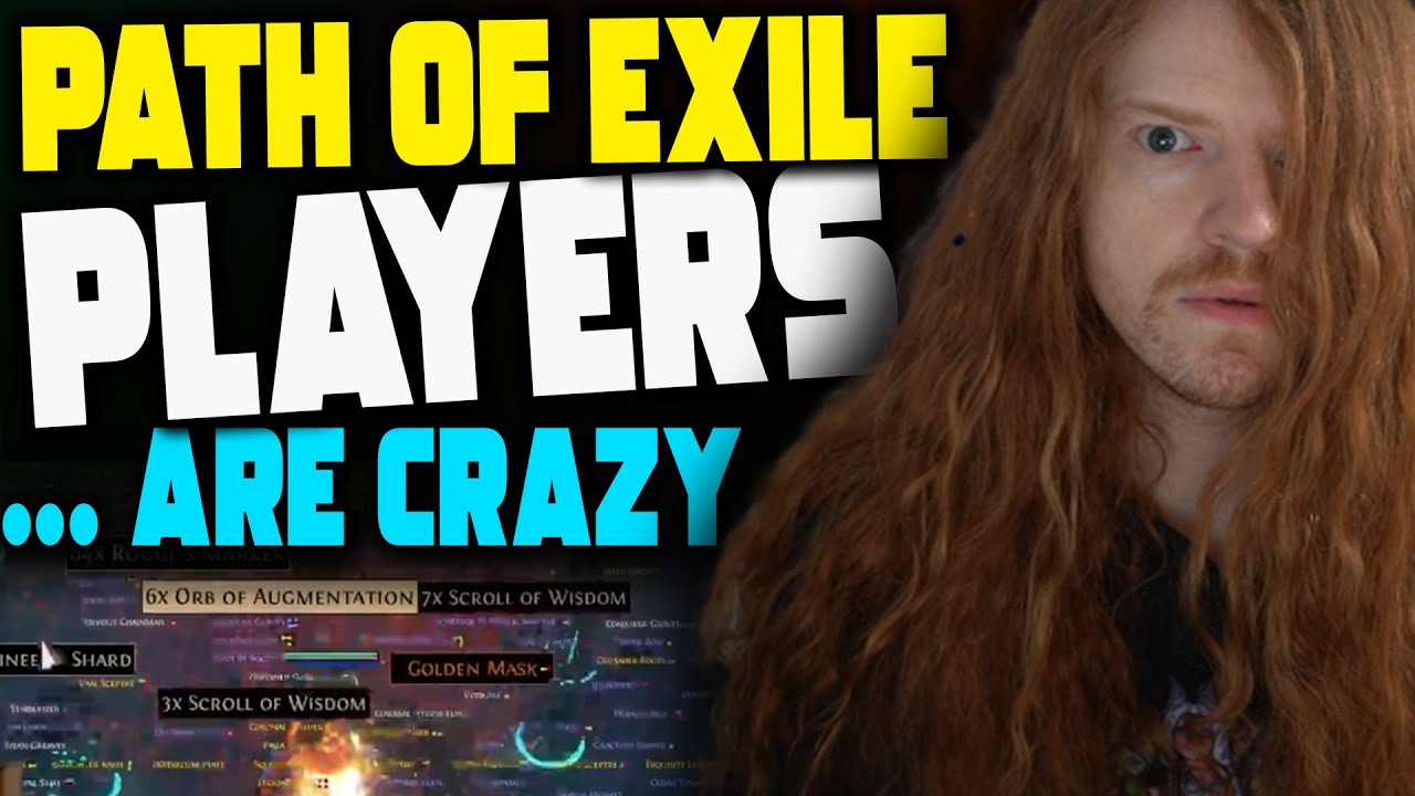 Path Of Exile Players In A Nutshell - YouTube