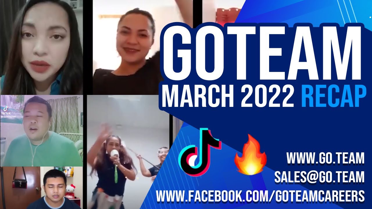 GoTeam Philippines March 2021 Recap - YouTube