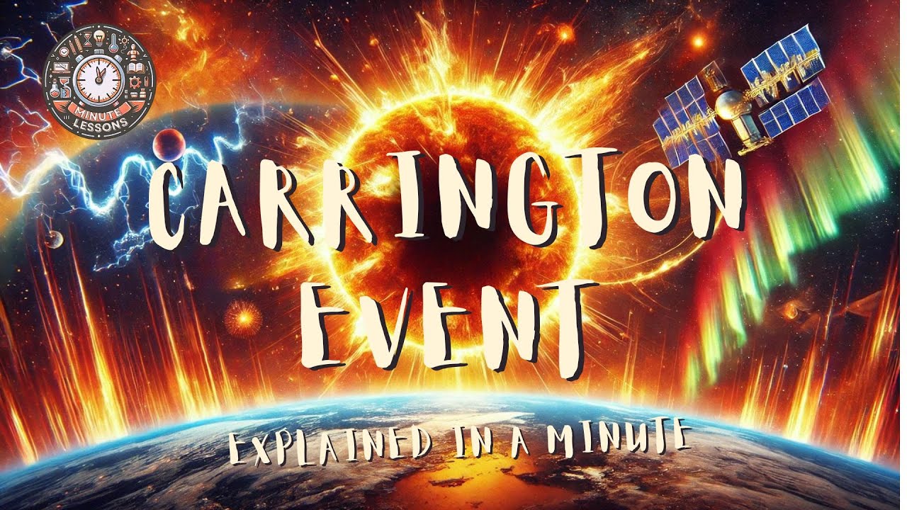 CARRINGTON EVENT Explained in a Minute - YouTube